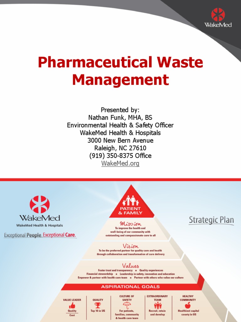 Pharma Waste | PDF | Hazardous Waste | Resource Conservation And ...