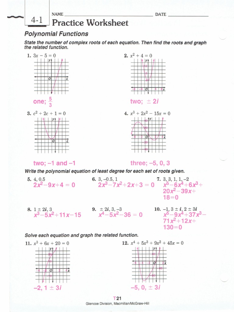 Chapter 4 Review Worksheet Answers PDF | PDF