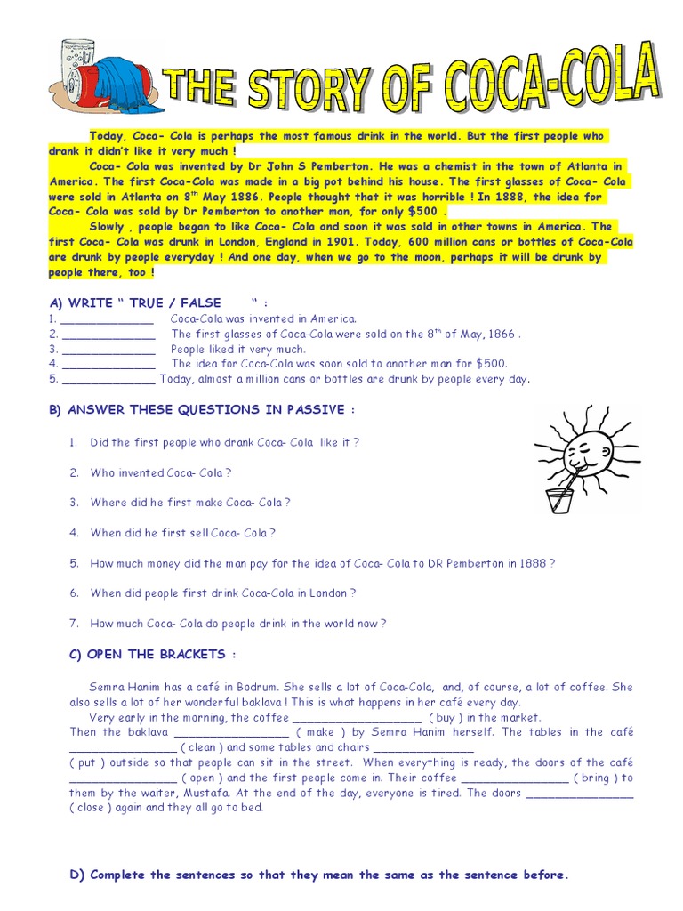 Coca Cola Story - Past | PDF | Coca Cola | Cola