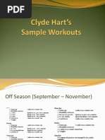 100m Training Schedule | PDF | Athletic Sports | Athletics