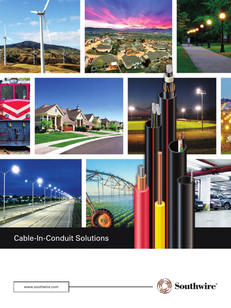 Southwire Cable in Conduit Product Catalog | PDF | Pipe (Fluid ...