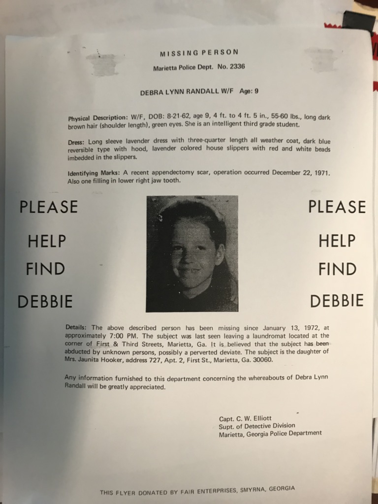 Missing: Debbie Lynn Randall | PDF
