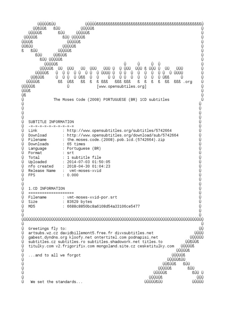 The Moses Code | PDF