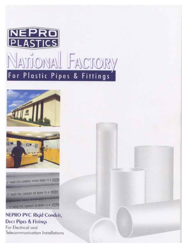 NEPRO Conduit Pvc1 | PDF | Pipe (Fluid Conveyance) | Polyvinyl Chloride