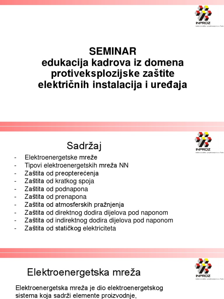 Ex - Elektroenergetske Mreže I Zaštite | PDF