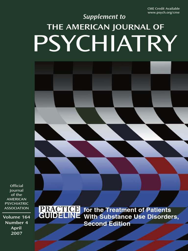 APA Guide: Substance Use Disorders | PDF | Substance Abuse | Substance ...