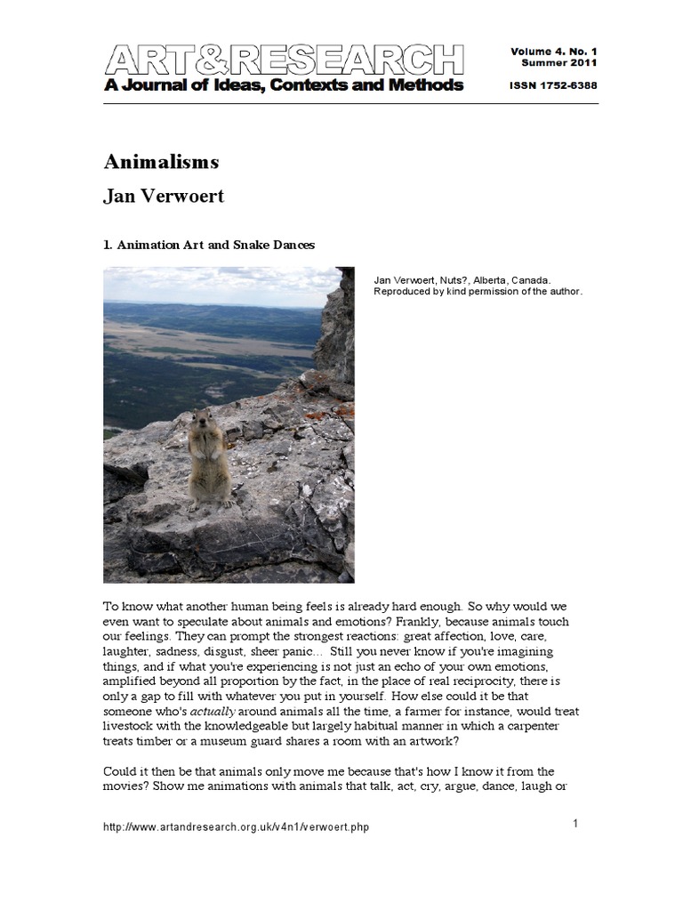 Animism and Art: Examining the Connections Between Attributing Souls to ...