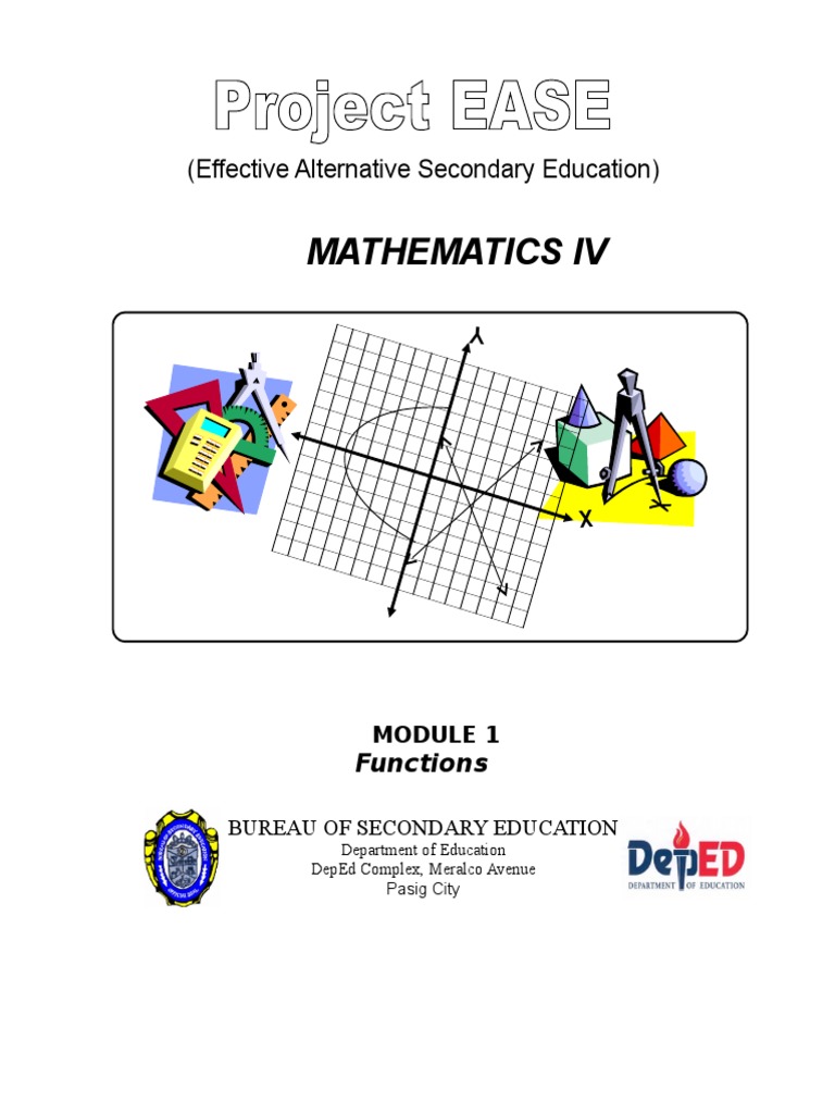 Module 1 Functions Pdf Function Mathematics Cartesian