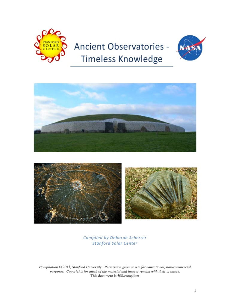 Ancient Observatories Stanford Solar Center Stanford University | PDF ...