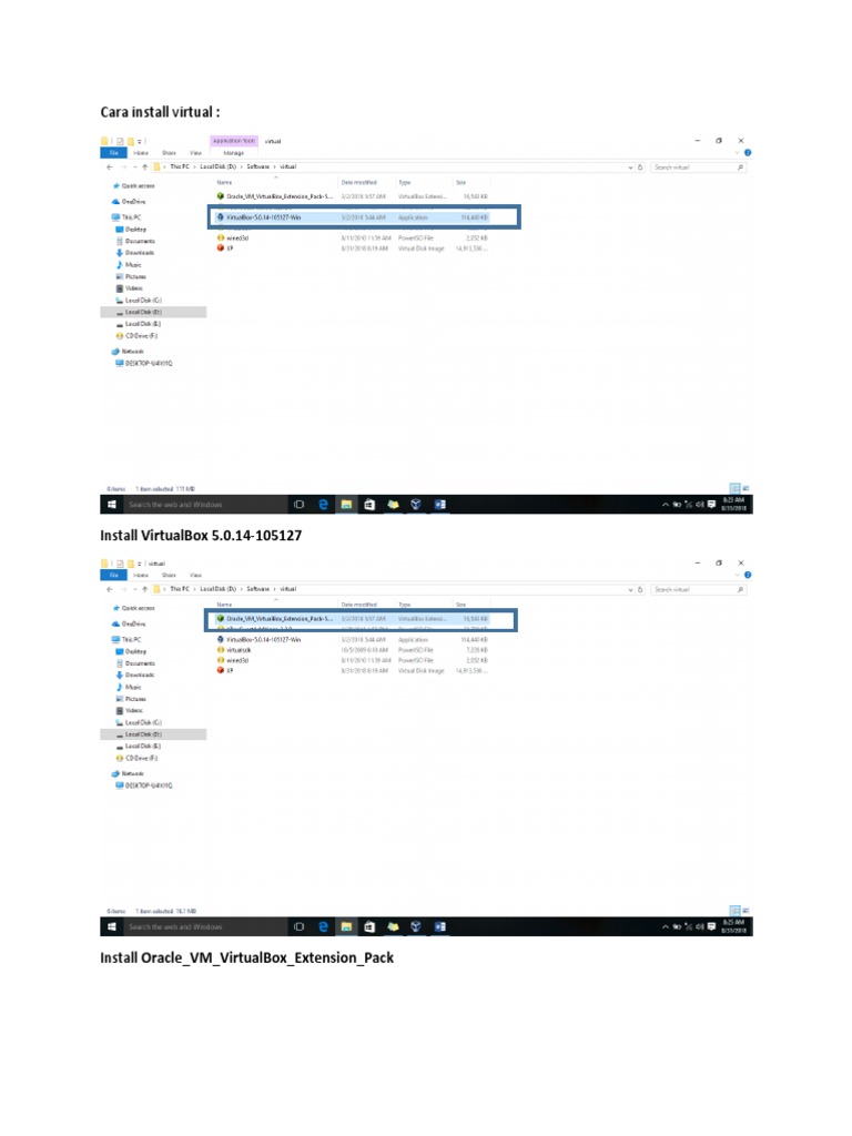 Cara Install Virtual & Wellcad | PDF