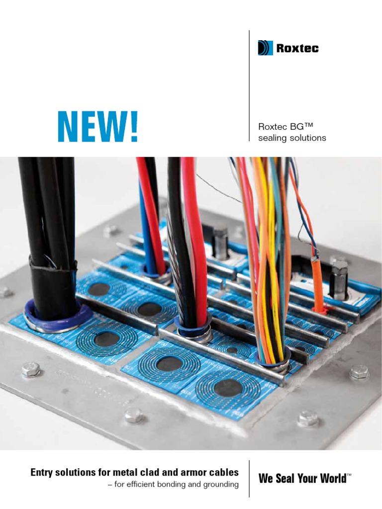 ROXTEC BG Sealing Solutions - New | PDF | Manufactured Goods | Electrical Engineering