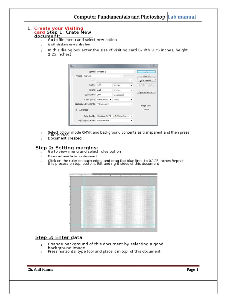 Lab Cycle Photoshop | PDF | Adobe Photoshop | Books