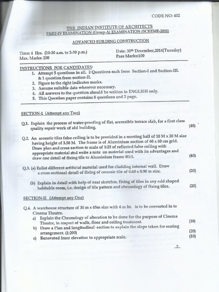 Indian-Institute-Of-Architect-Examination-Part-4-Question-Papers-Dec ...