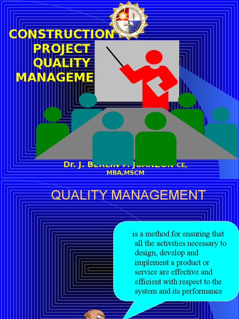 Construction Project Quality Management | PDF | Quality Management ...