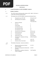 AAC BULL & BERSIMIS Conductor - Specification | PDF | Wire | Galvanization