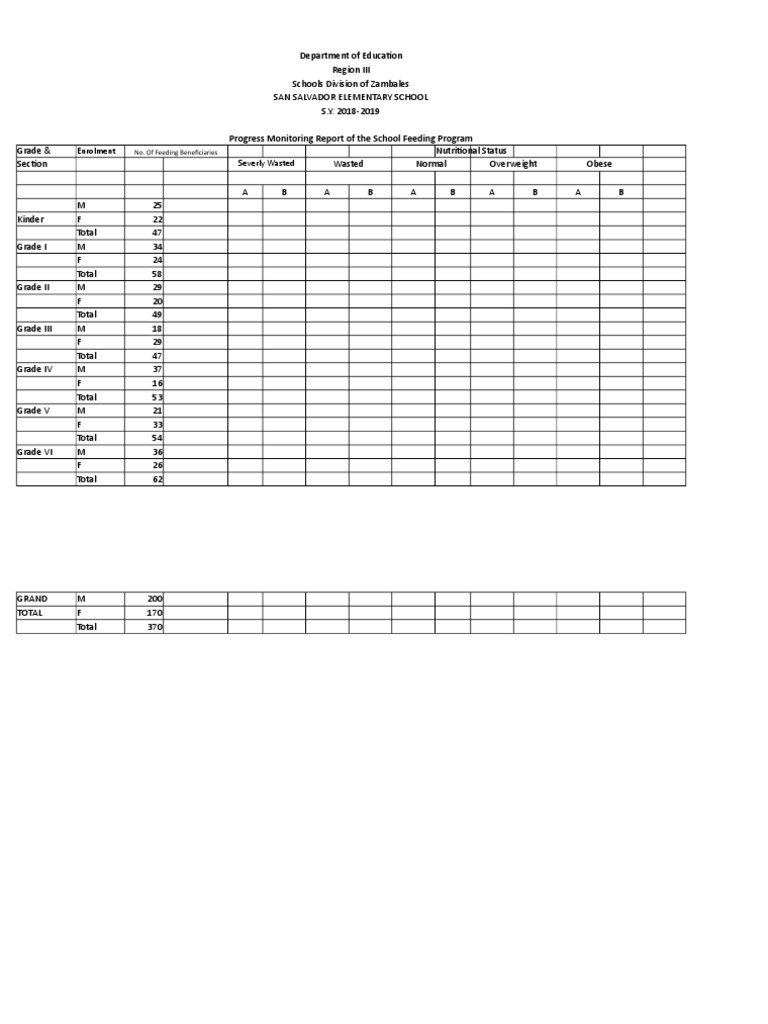Progress Monitoring Report | PDF