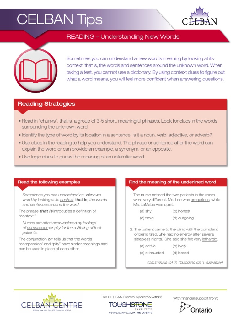 Reading 01 | PDF | Word | Sentence (Linguistics)