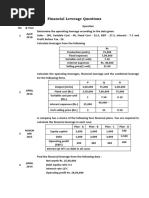 Management of Accounts Receivable Sample Problems | PDF | Credit ...