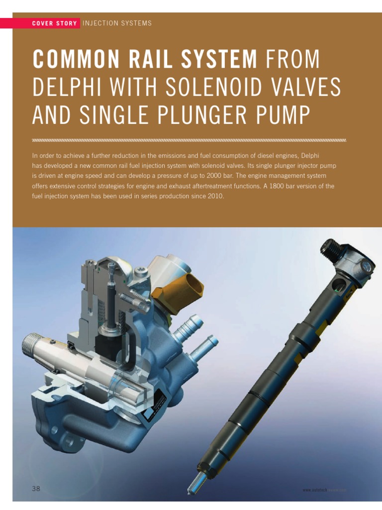 Common Rail System 1 | PDF | Fuel Injection | Diesel Engine