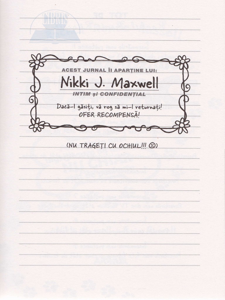 Insemnarile Unei Pustoaice Vol.10 - Rachel Renee Russell | PDF