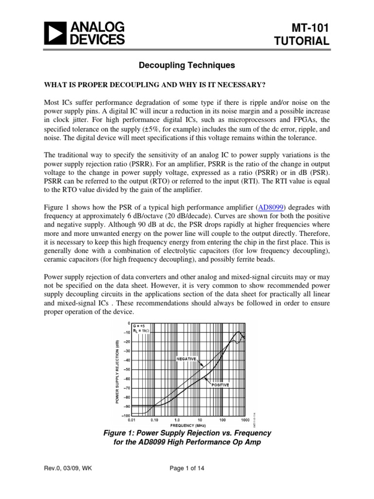 MT-101 Decoupling Techniques PDF | PDF