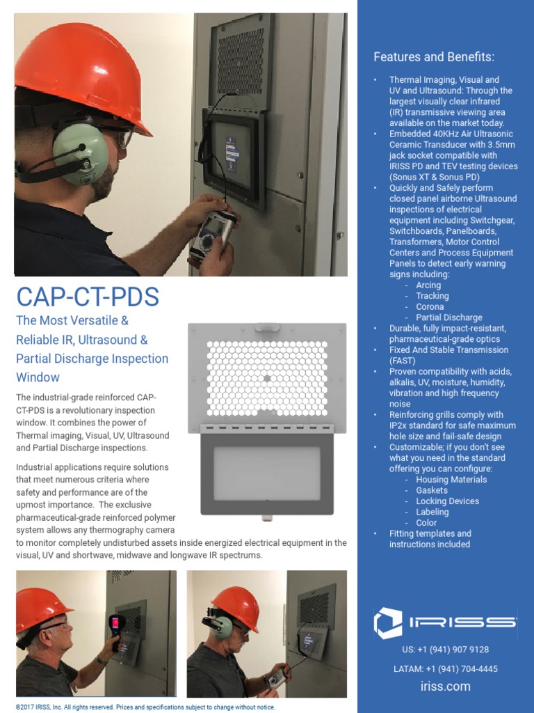 CAP-CT-PDS Ultrasound Datasheet 2017 | PDF | Ultrasound | Infrared