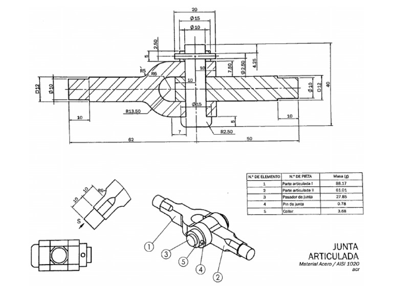 Junta Articulada de Acero | PDF
