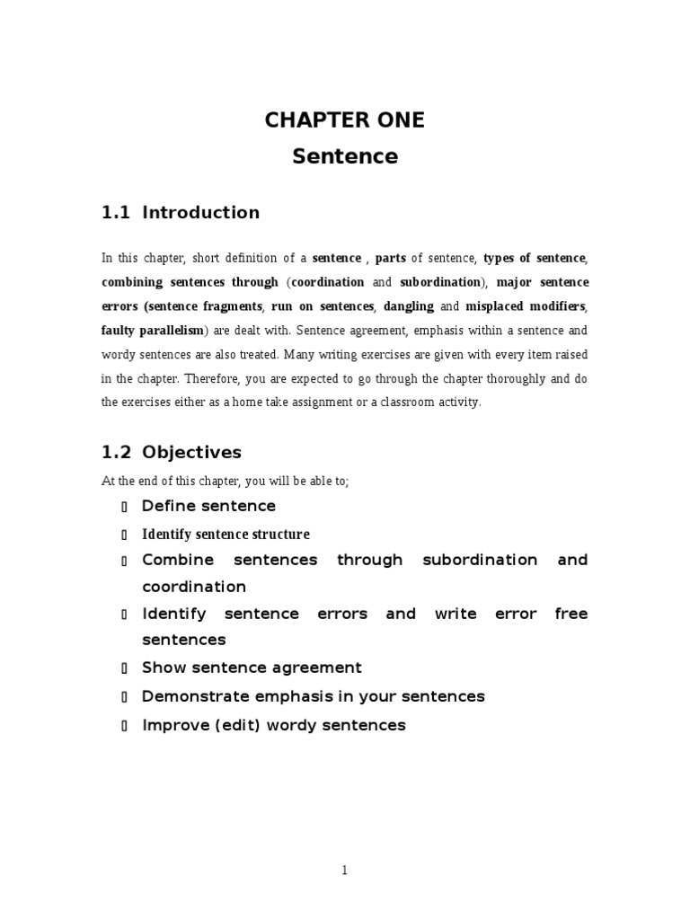 Basic Writing Skill Textbook | PDF | Sentence (Linguistics) | Subject ...