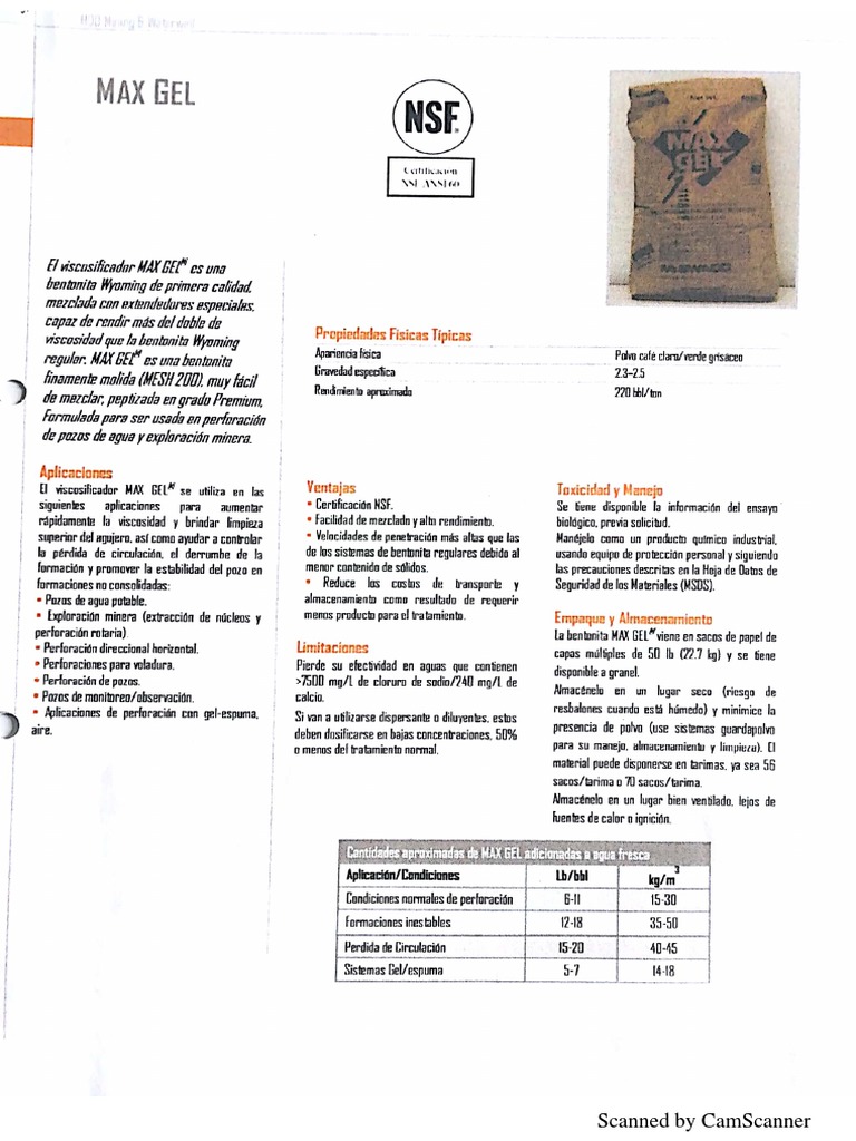 Máx Gel | PDF