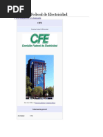 Divisiones de Distribución de CFE | PDF | México | América del Norte