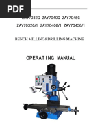 Rotary Table Manual | PDF | Rotation | Screw