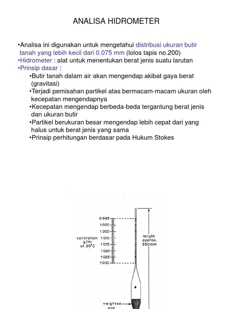 Hidrometer 2 | PDF