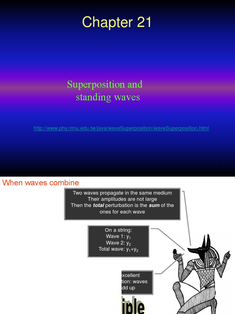 Superposition and Standing Waves | PDF | Waves | Wavelength