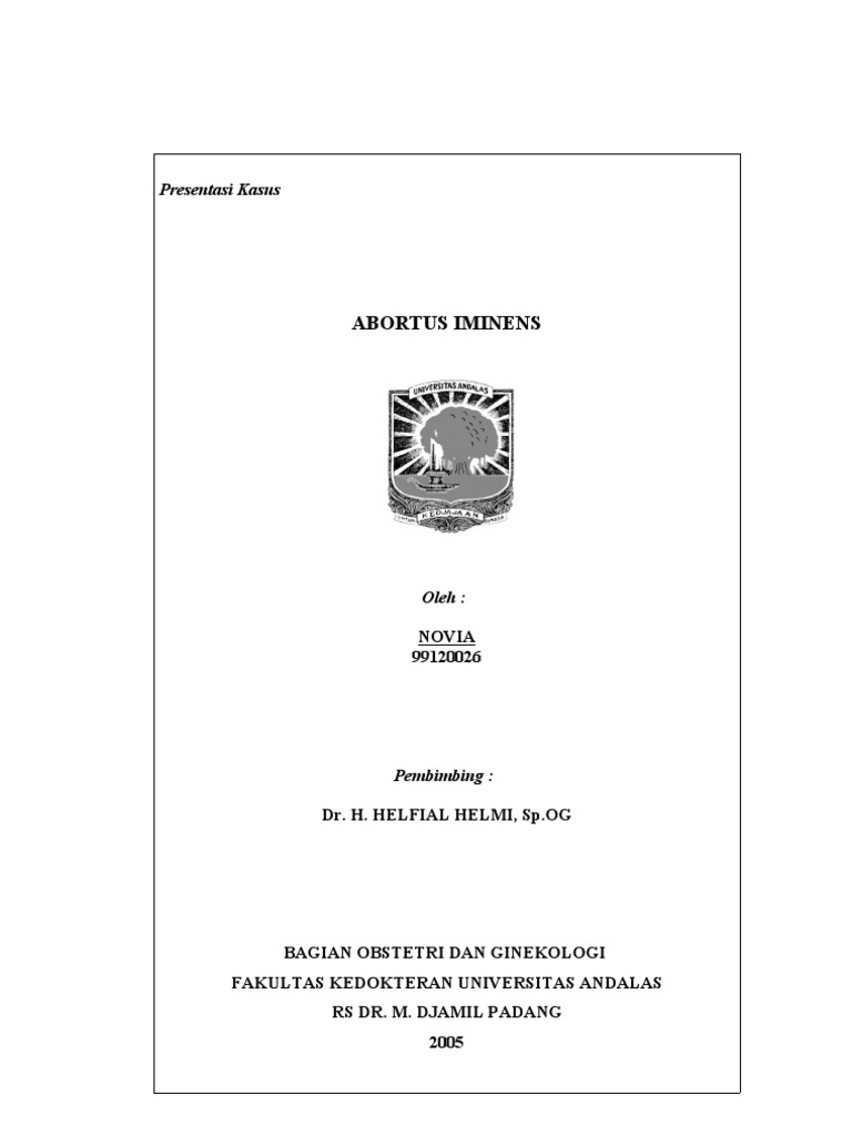 Abortus Imminens | PDF
