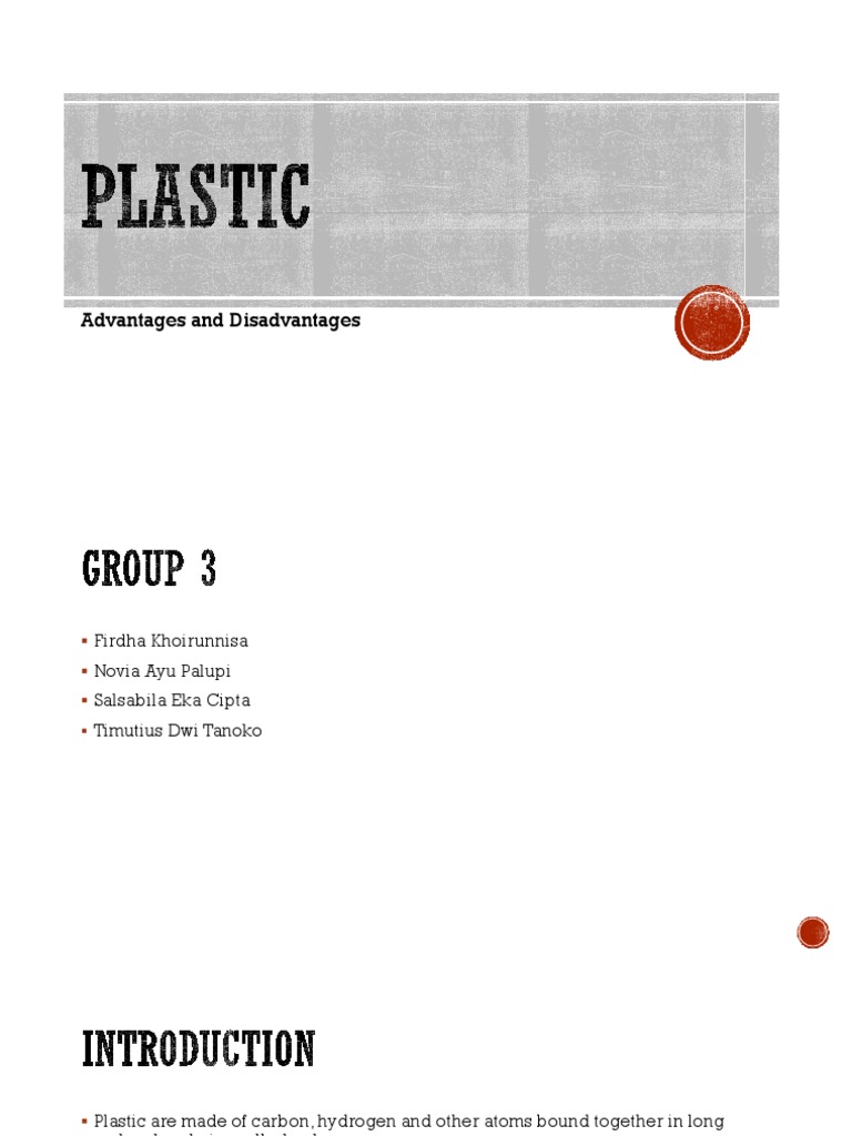 Plastic | PDF