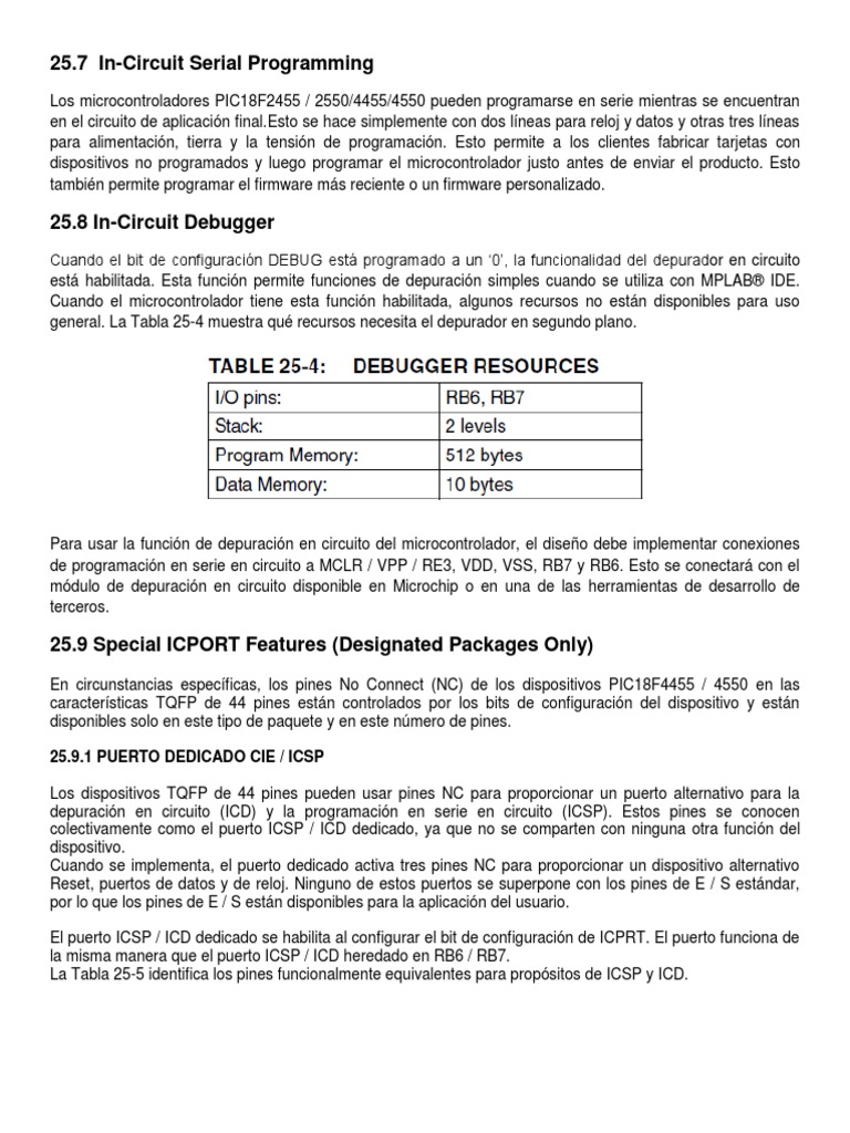 Programacion ICSP | PDF | Microcontrolador | Programación de computadoras
