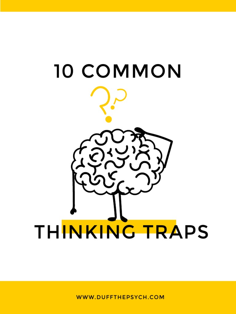 10 Common Thinking Traps EBook PDF | PDF | Feeling | Infidelity