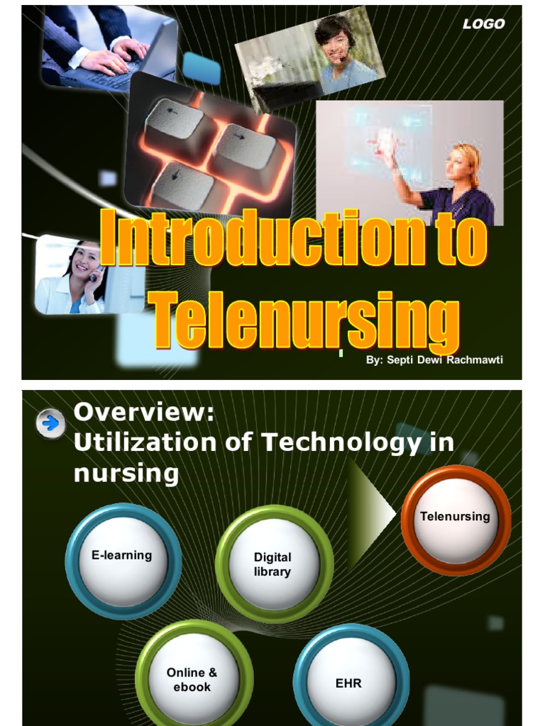 Slide Telenursing | PDF | Telecommunication | Nursing