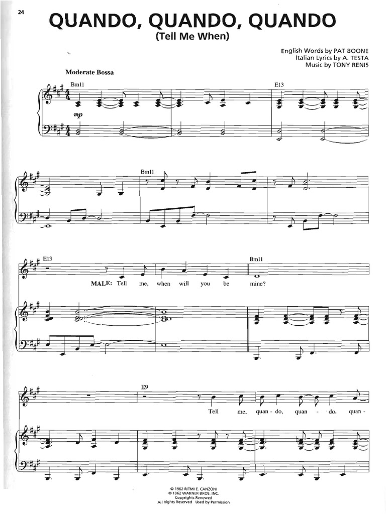 Quando Quando Quando PDF | PDF