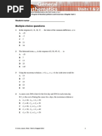 Math AI SL Formula Booklet | PDF | Area | Mathematics