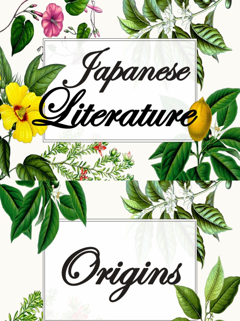 Japanese Lit | PDF