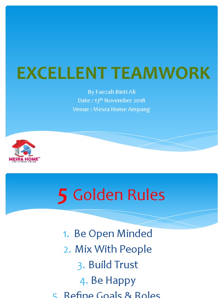 Teamwork Presentation | PDF