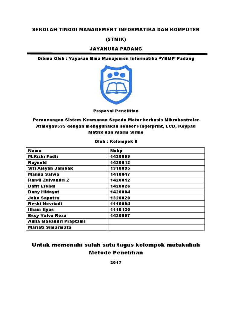 Sistem Keamanan Sepeda Motor Berbasis Mikrokontroler Atmega8535 Dengan ... Sistem Keamanan Sepeda Motor Berbasis Mikrokontroler Atmega8535 Dengan ...