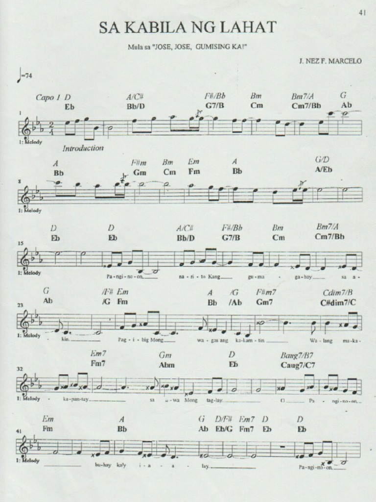 Sa Kabila NG Lahat (Old) | PDF