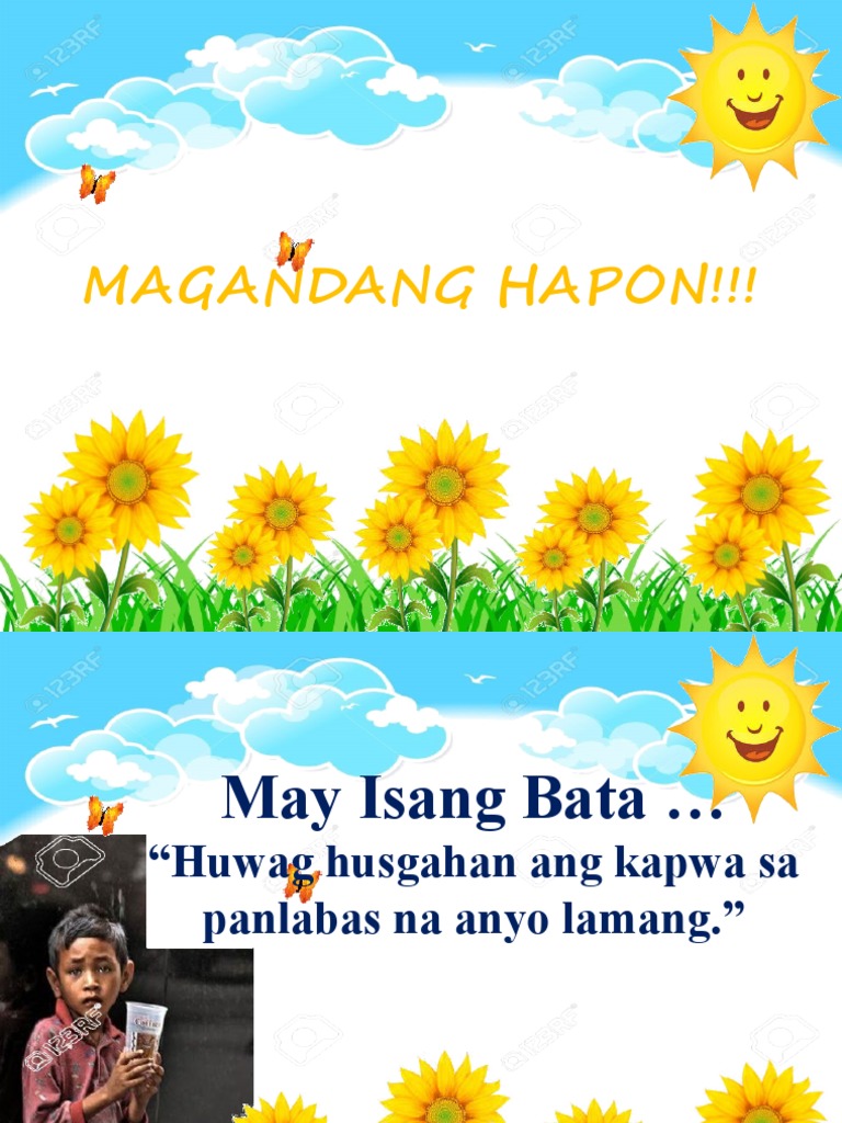 Aralin 1 - May Isang Bata | PDF