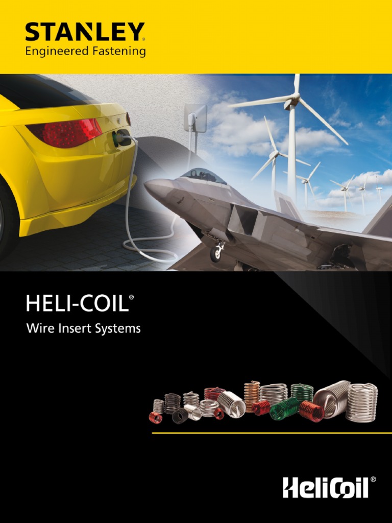 Heli-Coil Catalog HC2000 Rev12 PDF | PDF | Screw | Mechanical Engineering