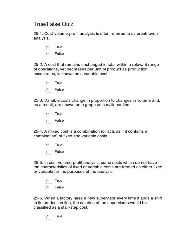 Latihan Soal CVP | PDF | Business Economics | Marketing