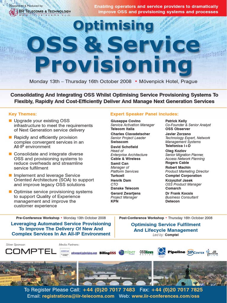 Optimising OSS Brochure | PDF | Service Oriented Architecture | Product Lifecycle