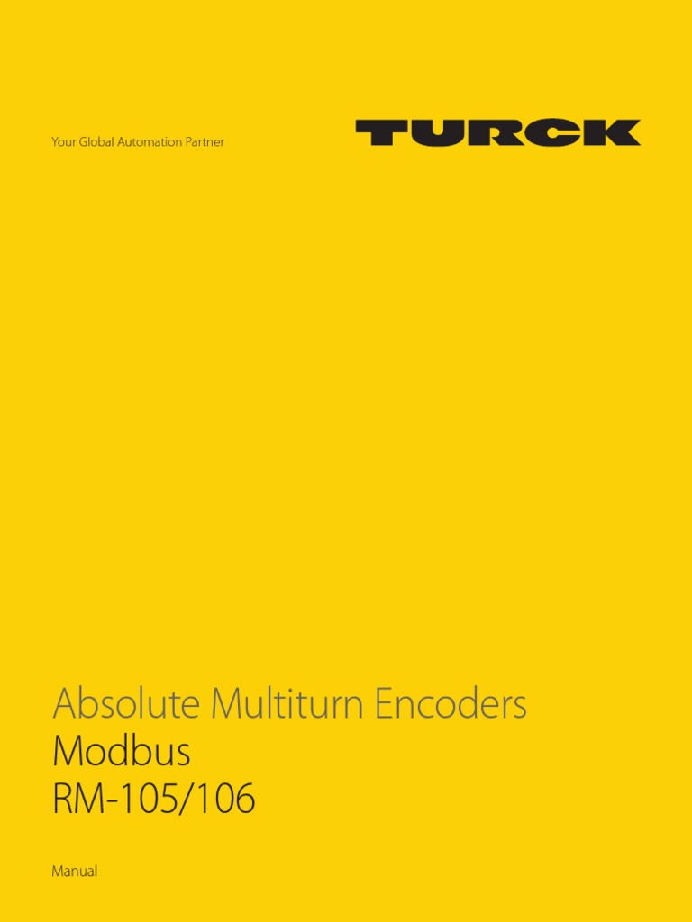 Absolute Multiturn Encoders - Modbus - MA1032 | Download Free PDF | Data Transmission | Electronics