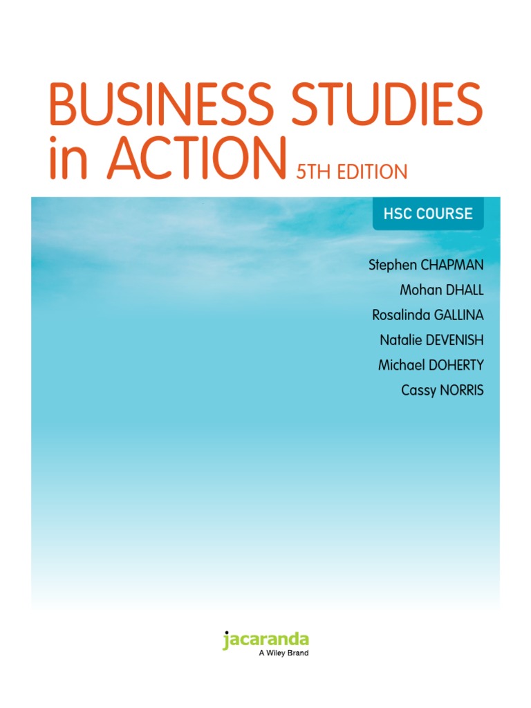 HSC Business Textbook | PDF | Marketing | Motivation